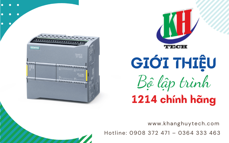 Giới thiệu bộ lập trình Siemens 1214 cùng những tính năng quan trọng