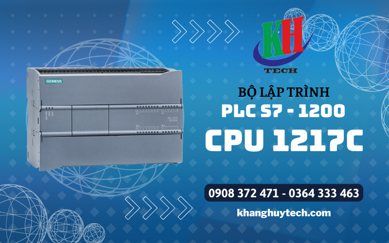 PLC S7–1200, CPU 1217 chính hãng - rẻ nhất TPHCM tại Khang Huy Tech