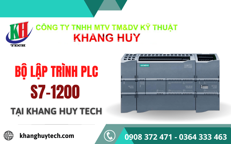 Đại lý phân phối bộ lập trình PLC S7-1200 tại thị trường Việt Nam